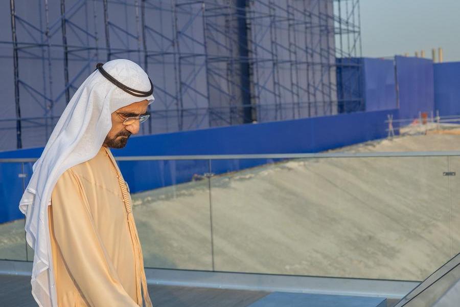 Dubai ruler launches tunnelling for Metro Blue Line
