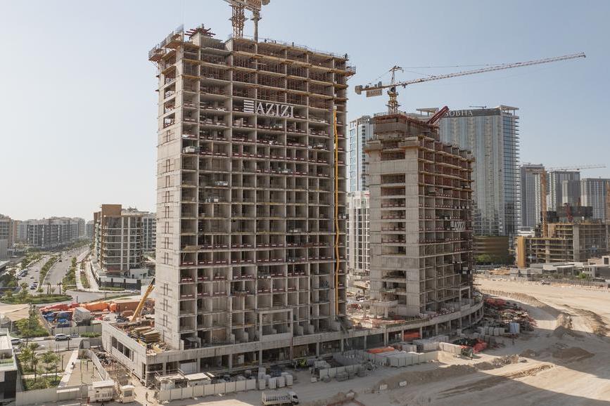 Azizi Developments' Riviera Beachfront reaches 38% construction completion