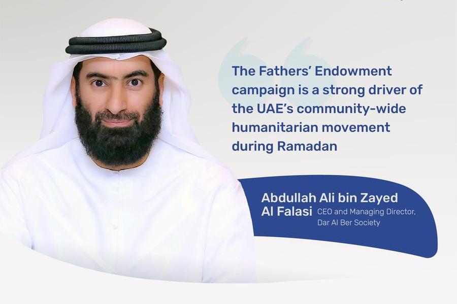 Dar Al Ber contributes AED 5mln to Fathers’ Endowment campaign