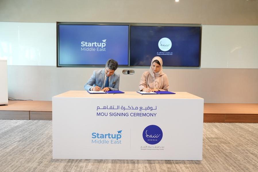 Sheraa and Startup Middle East sign MoU to strengthen UAE-India startup ...