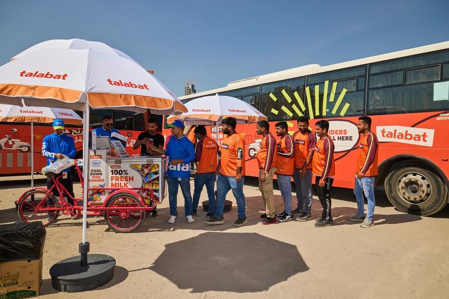 Talabat rolls out rest stations across Kuwait to provide riders with ...