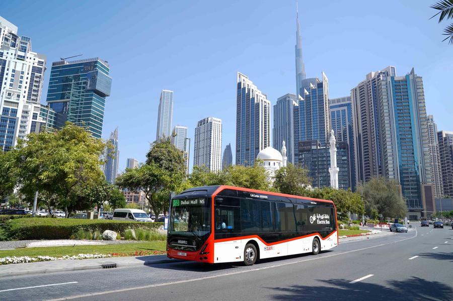 RTA launches pilot operation of next-generation electric bus