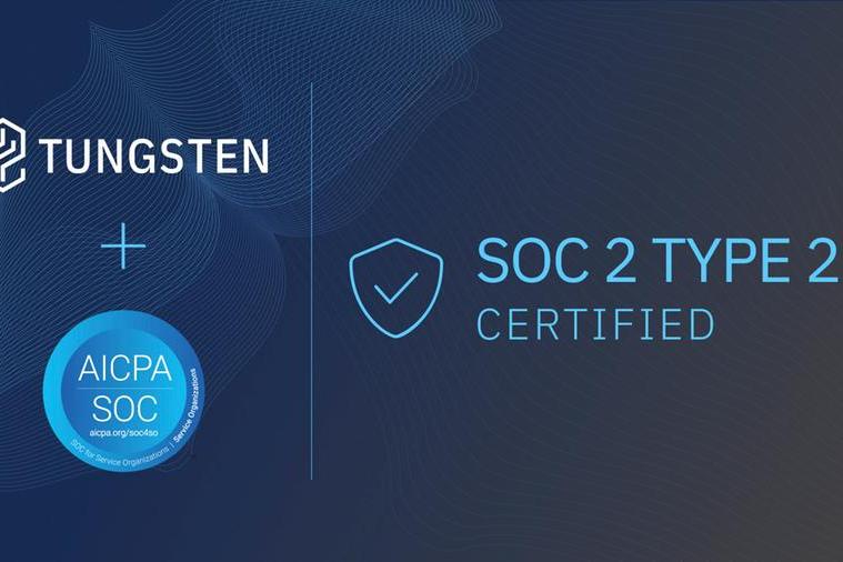 Tungsten Custody Solutions secures SOC 2 Type 2 Recertification