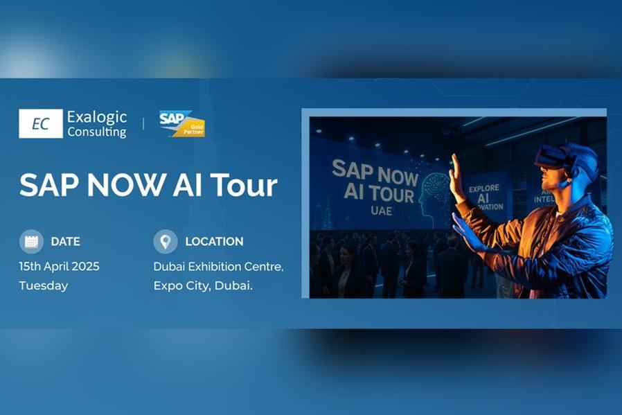 Exalogic Consulting to unveil breakthrough AI Innovations at SAP NOW Tour – Dubai on 15 April 2025