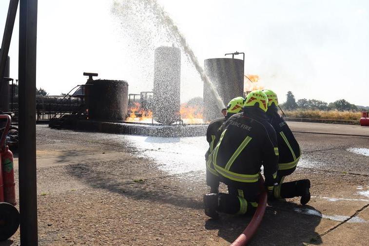 ENOC Group Emergency Response Centre members undergo specialised fire ...