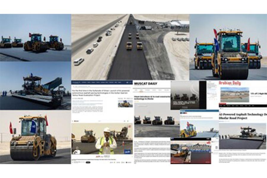 XCMG Digital & Intelligent Road Construction solutions support Oman's ...