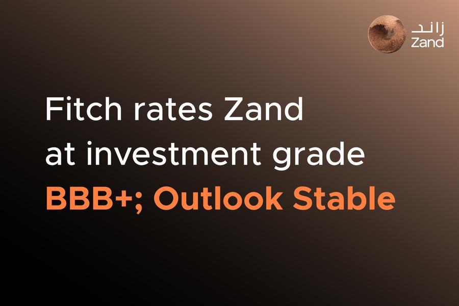 Fitch rates Zand at investment grade BBB+