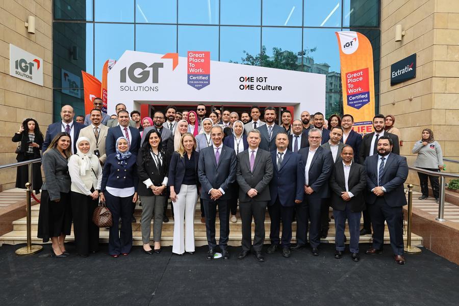 Egypt’s ICT Minister officially inaugurates IGT solutions’ new office ...