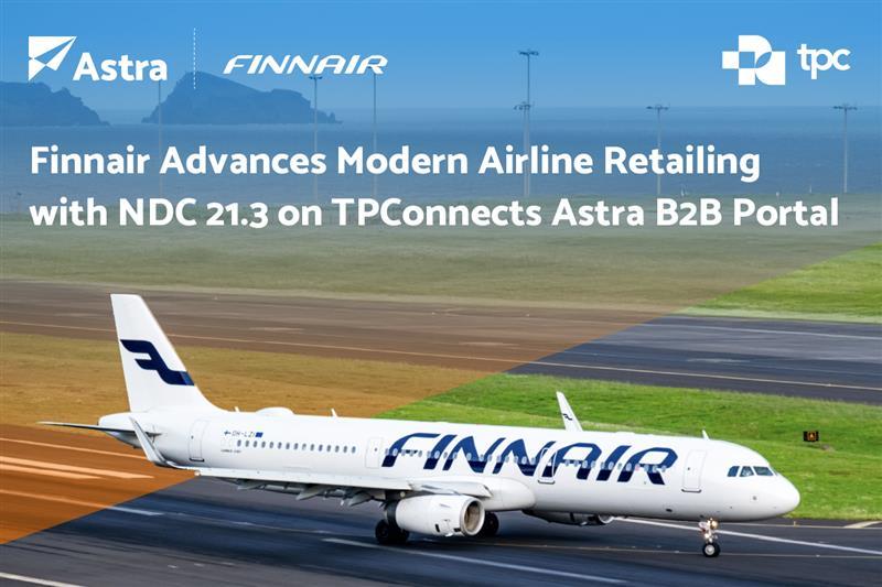 Finnair advances modern airline retailing with NDC 21.3 on TPConnects ...
