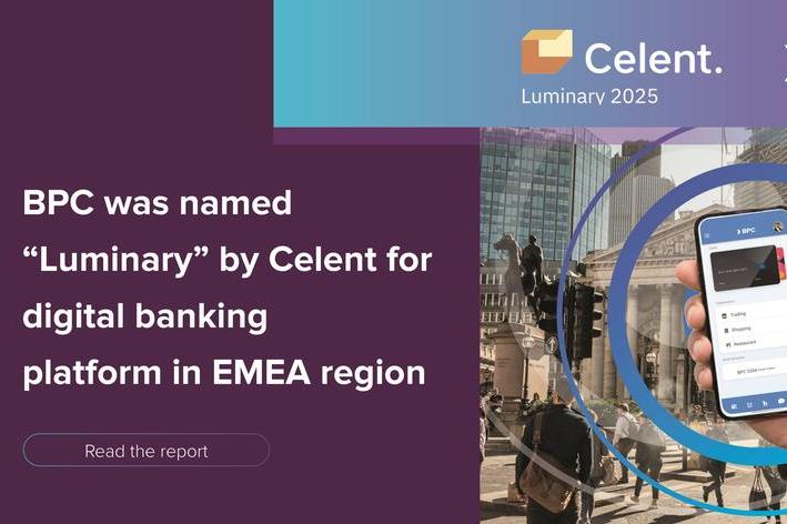 BPC recognised by Celent as a top category “Luminary” in EMEA for its ...