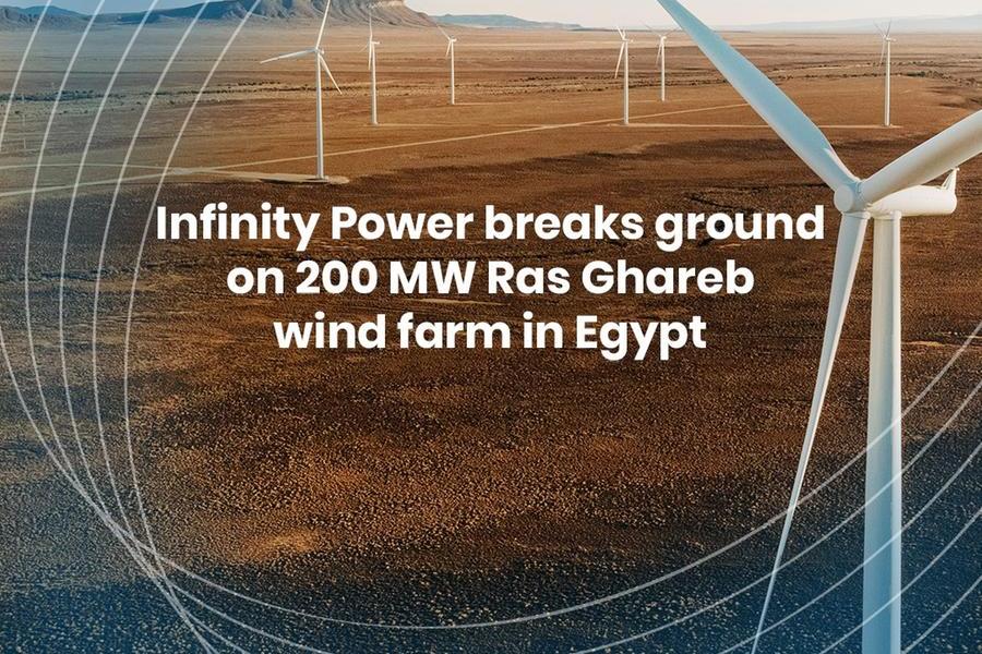Infinity Power breaks ground on 200 MW Ras Ghareb Wind Project in Egypt