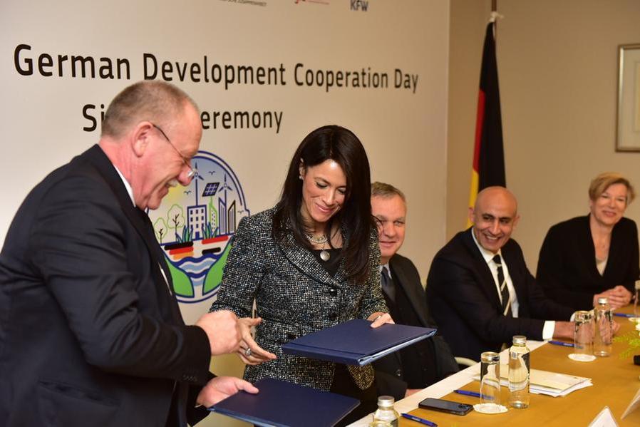 Egypt-Germany Development Cooperation witnesses signing ceremony for three projects