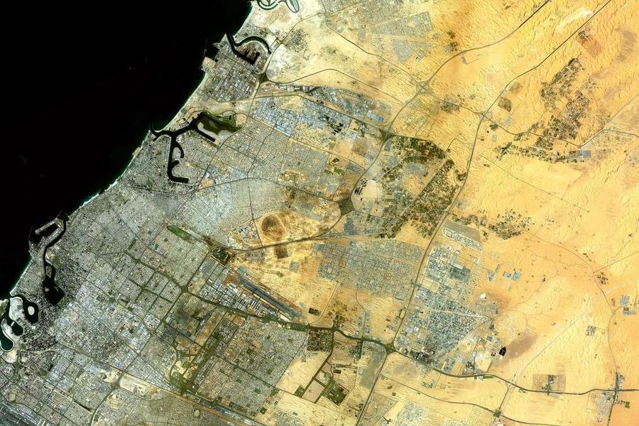 SDTPS provides high resolution satellite images of Sharjah