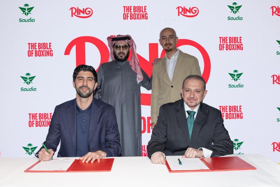Saudia partners with The Ring Magazine as a Heavyweight Sponsor