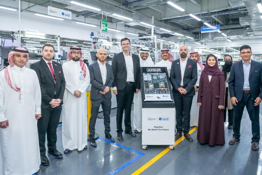HPE and AMD celebrate launch of new ‘Saudi Made’ server at alfanar facility