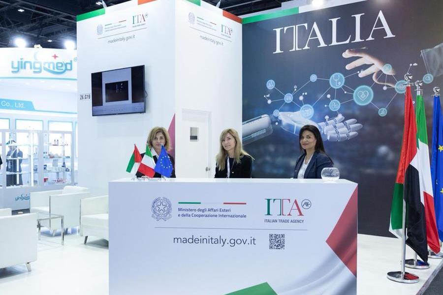 UAE imports of Italian medical devices and pharmaceuticals surpassed € ...