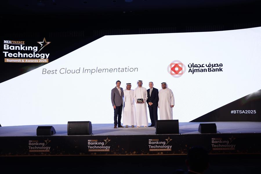 Ajman Bank wins MEA Finance Banking Technology Awards 2025 for ...