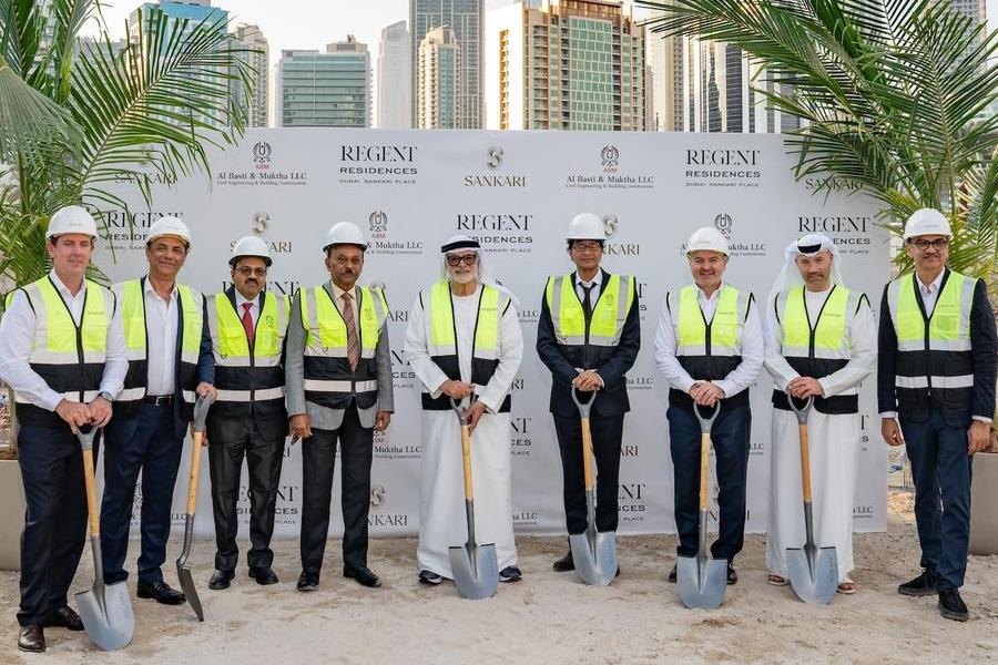 Sankari breaks ground on Regent Residences Dubai – Sankari Place in ...