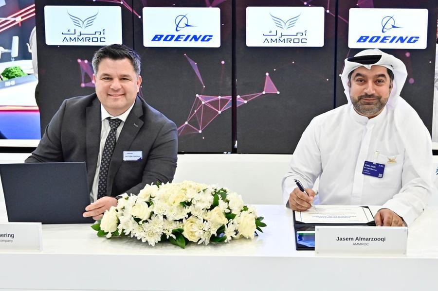 AMMROC and Boeing sign MoU to cooperate in component maintenance and ...