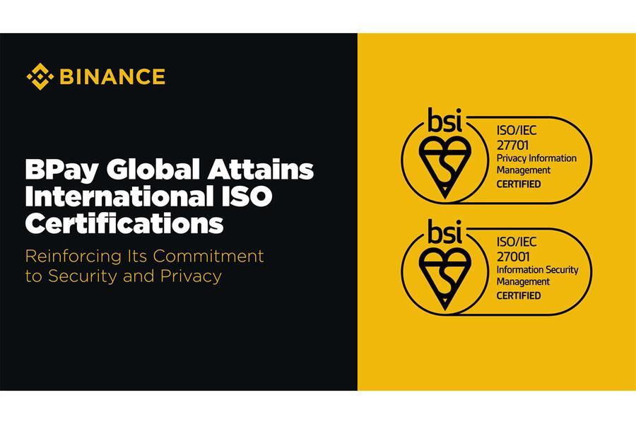 BPay Global achieves ISO/IEC 27001 and ISO/IEC 27701 certifications