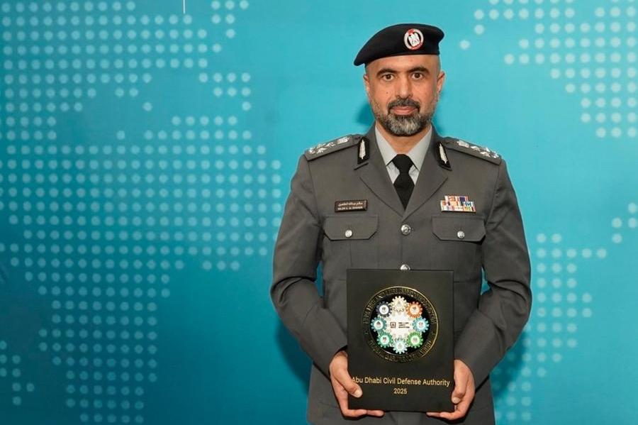 Abu Dhabi Civil Defense Authority receives the 2025 NFPA Fire & Life ...