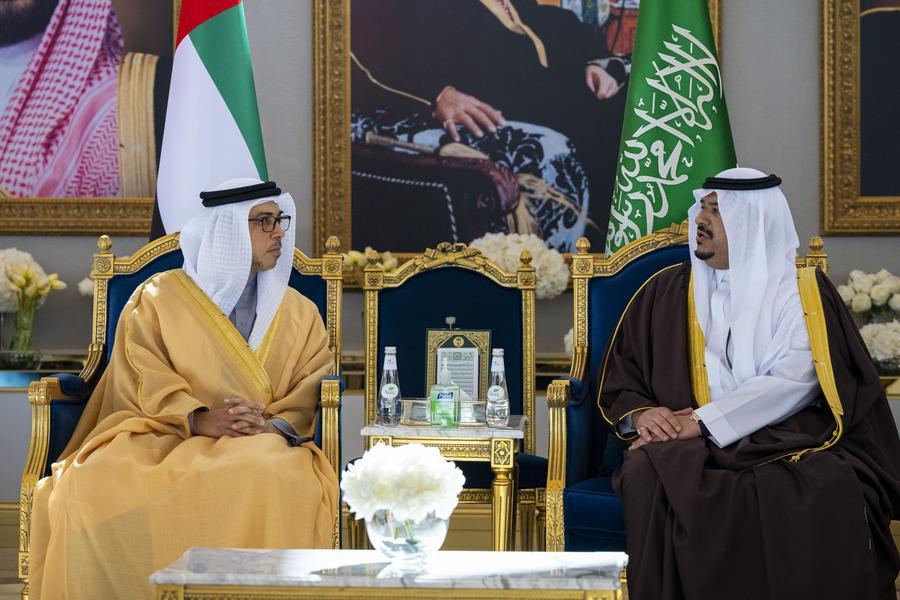 Mansour bin Zayed arrives in Riyadh to attend Extraordinary Arab and ...