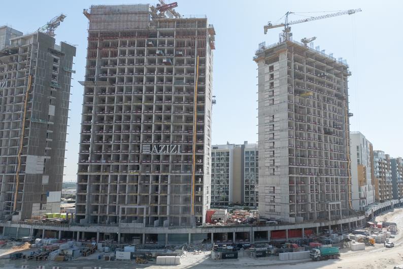 Azizi Developments' Riviera Beachfront I reaches 58% construction milestone