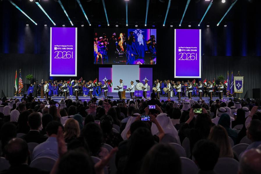 NYU Abu Dhabi marks largest commencement class to date at Etihad Arena