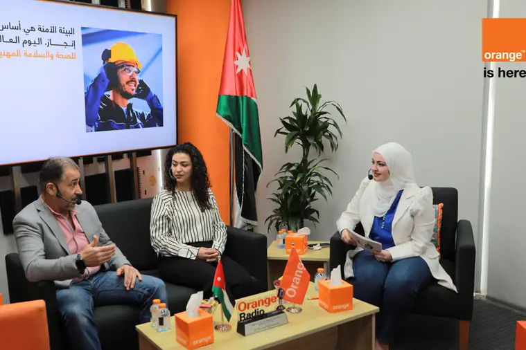 On World Day for Safety and Health at Work Orange Jordan carries out ...