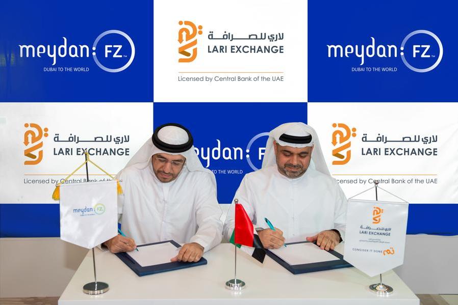 Meydan Free Zone hosts Lari Exchange for MoU signing ceremony