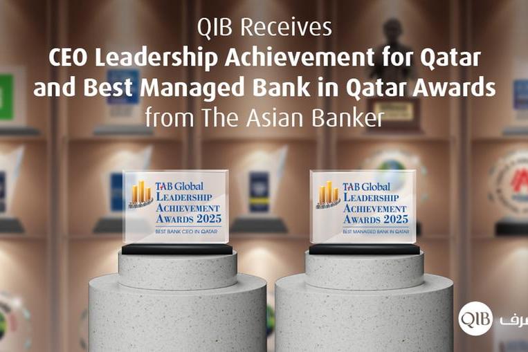 QIB receives CEO Leadership Achievement for Qatar and Best Managed Bank ...