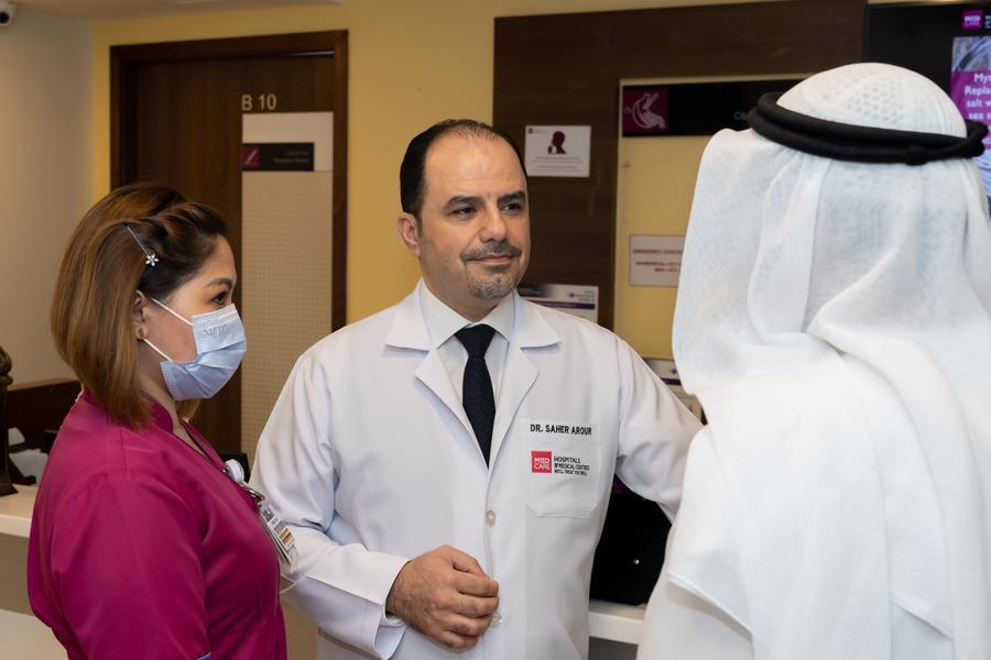 80 year old Emirati patient with life-threatening aneurysm saved by a ...