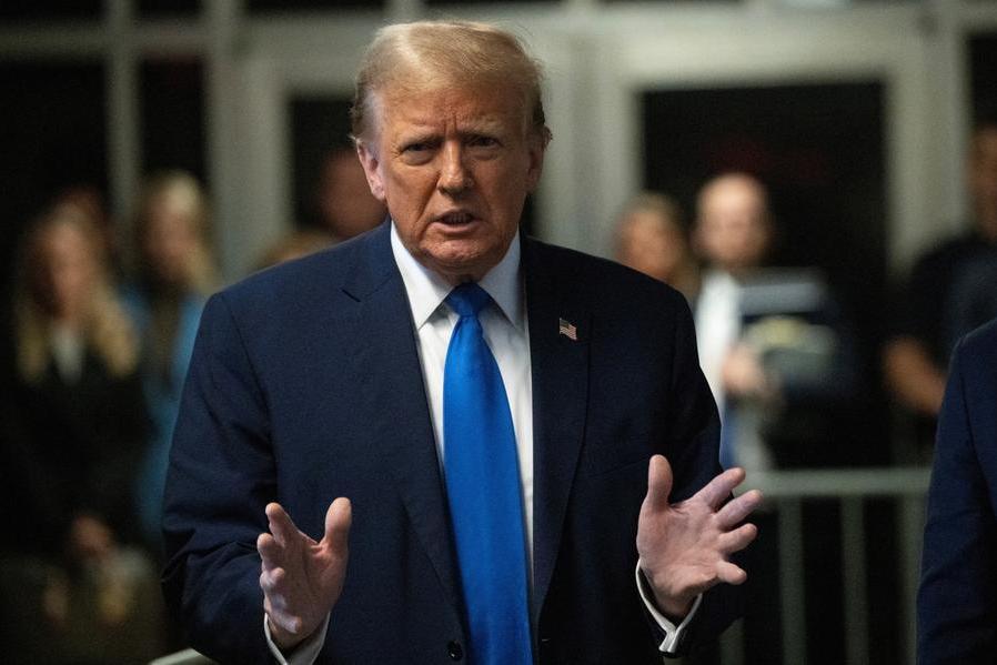 Cable news coverage of Trump trial reflects a U.S. divided