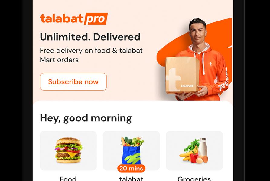 Talabat UAE launches ‘talabat pro’