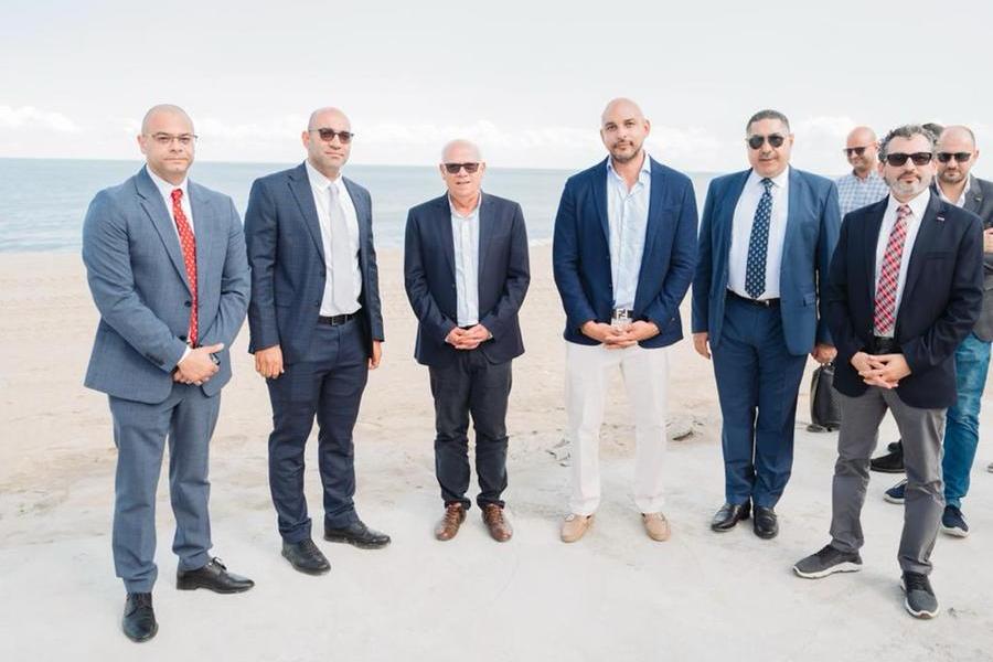The Governor of Port Said inspects the first phase of Tower Bay project ...