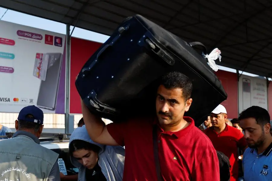 Scenes from the Rafah crossing