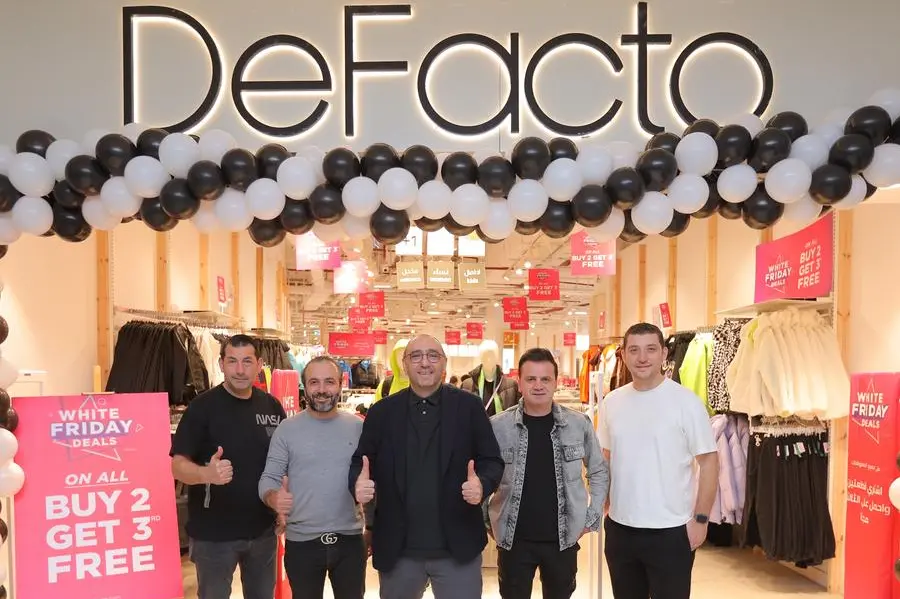 Global fashion brand DeFacto opens 25th store in Egypt