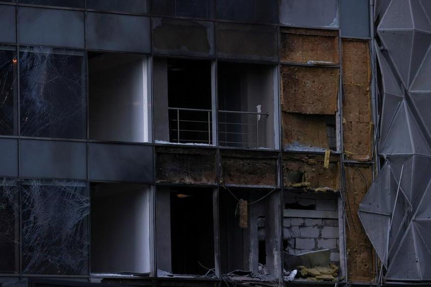 Ukrainian drone damages building in Moscow disrupting air traffic ...