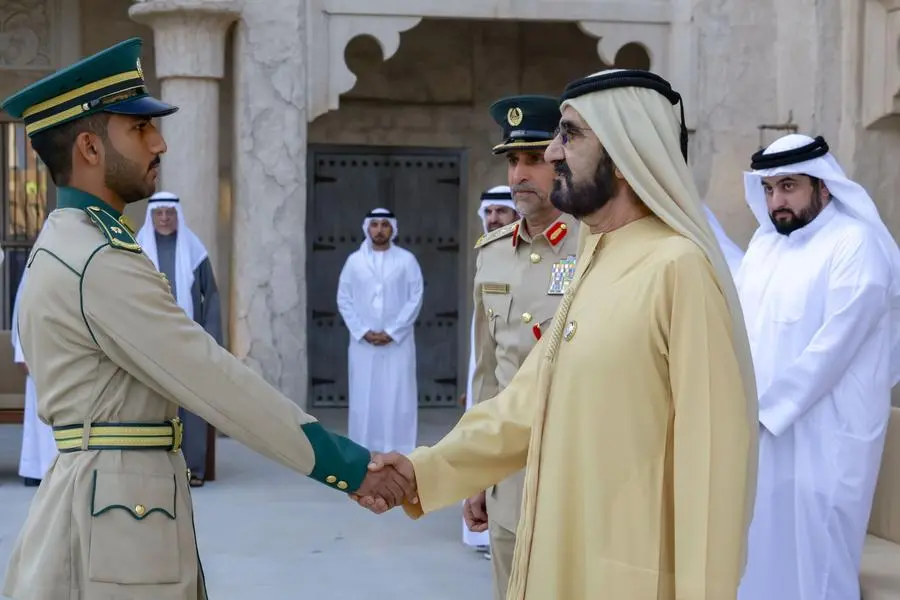 Dubai ruler meets officials, heads of government entities and ...