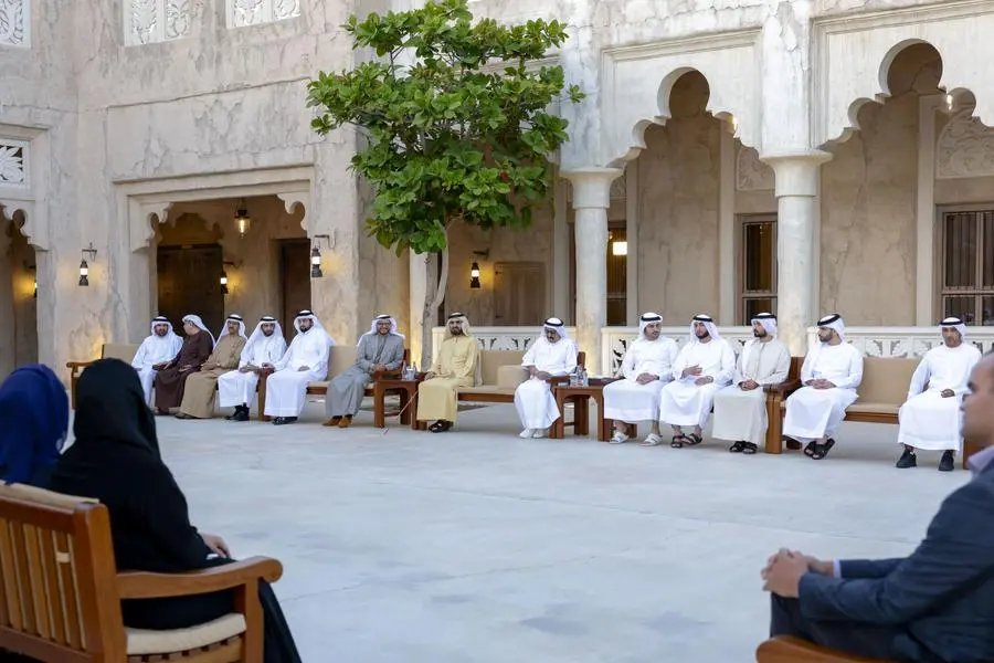 Dubai ruler meets officials, heads of government entities and ...