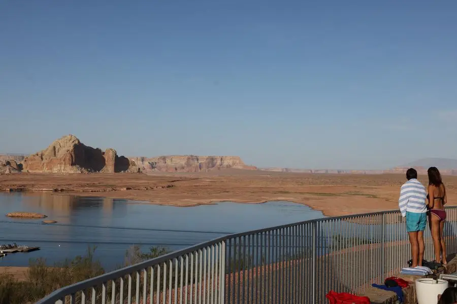 Shrinking Lake Powell dries up further