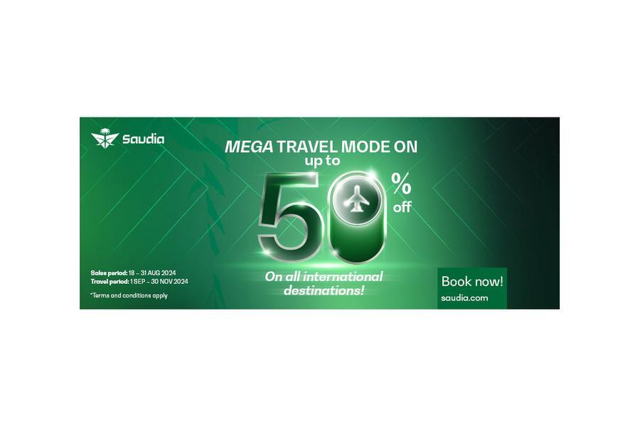 Saudia unveils up to 50% discounts on international routes for business ...