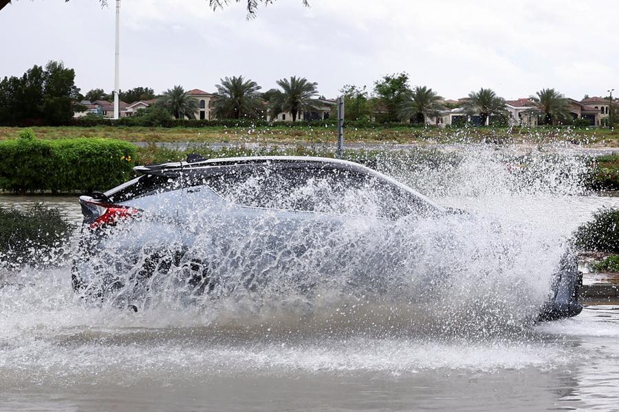 Experts blame global warming for record UAE rains
