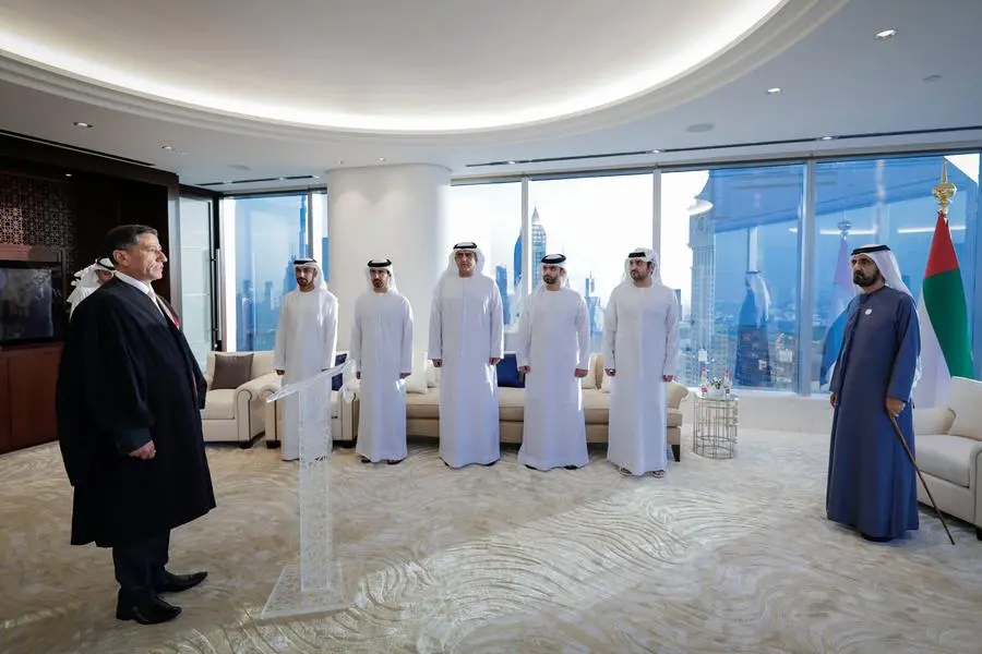 Mohammed bin Rashid presides over swearing-in ceremony of new judges of ...