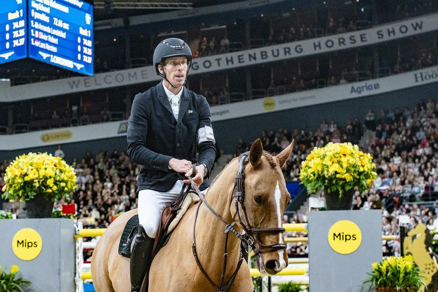 Swedish rider Eckermann wins 2024 Show Jumping World Cup in Riyadh