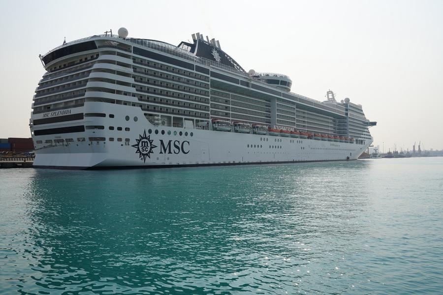 MSC Splendida ship carrying 3,400 tourists arrives in Aqaba: Jordan