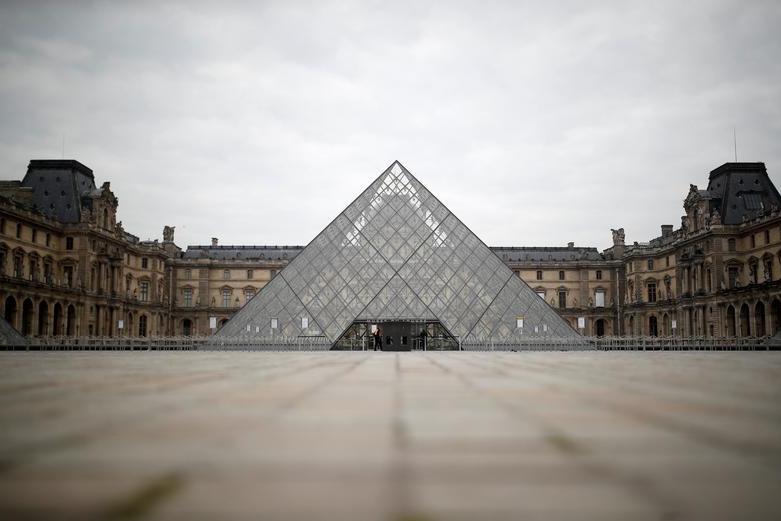 Louvre museum displays a Lihyanite sculpture of Saudi's AlUla