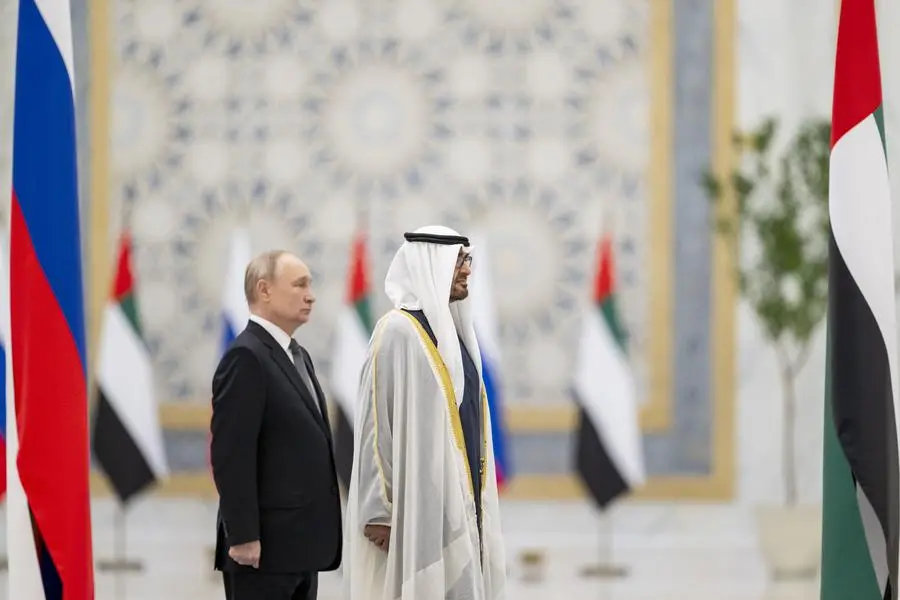 Putin's visit to UAE