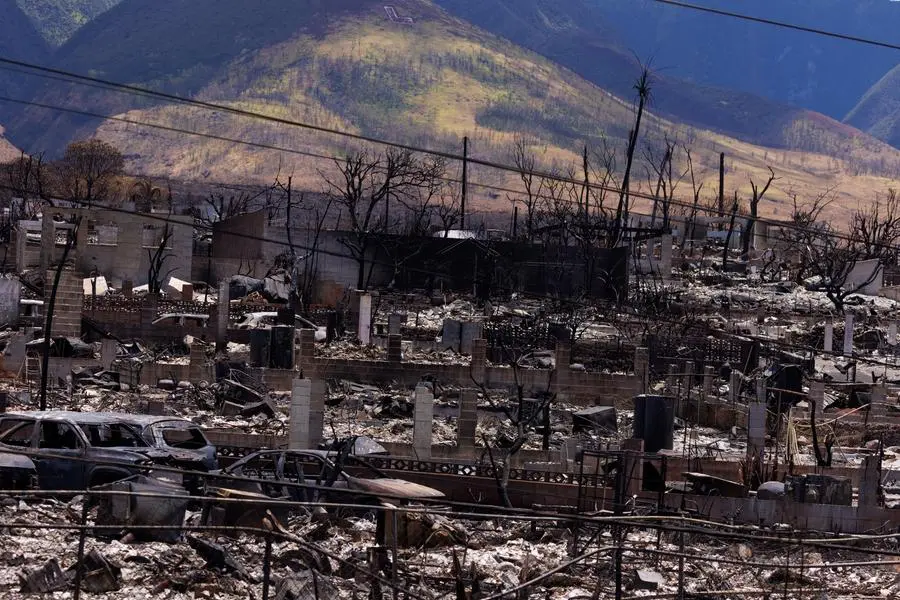 Lahaina in ruins as wildfire recovery drags on