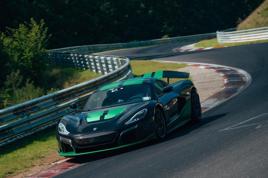 The Rimac Nevera sets a new record at Nürburgring